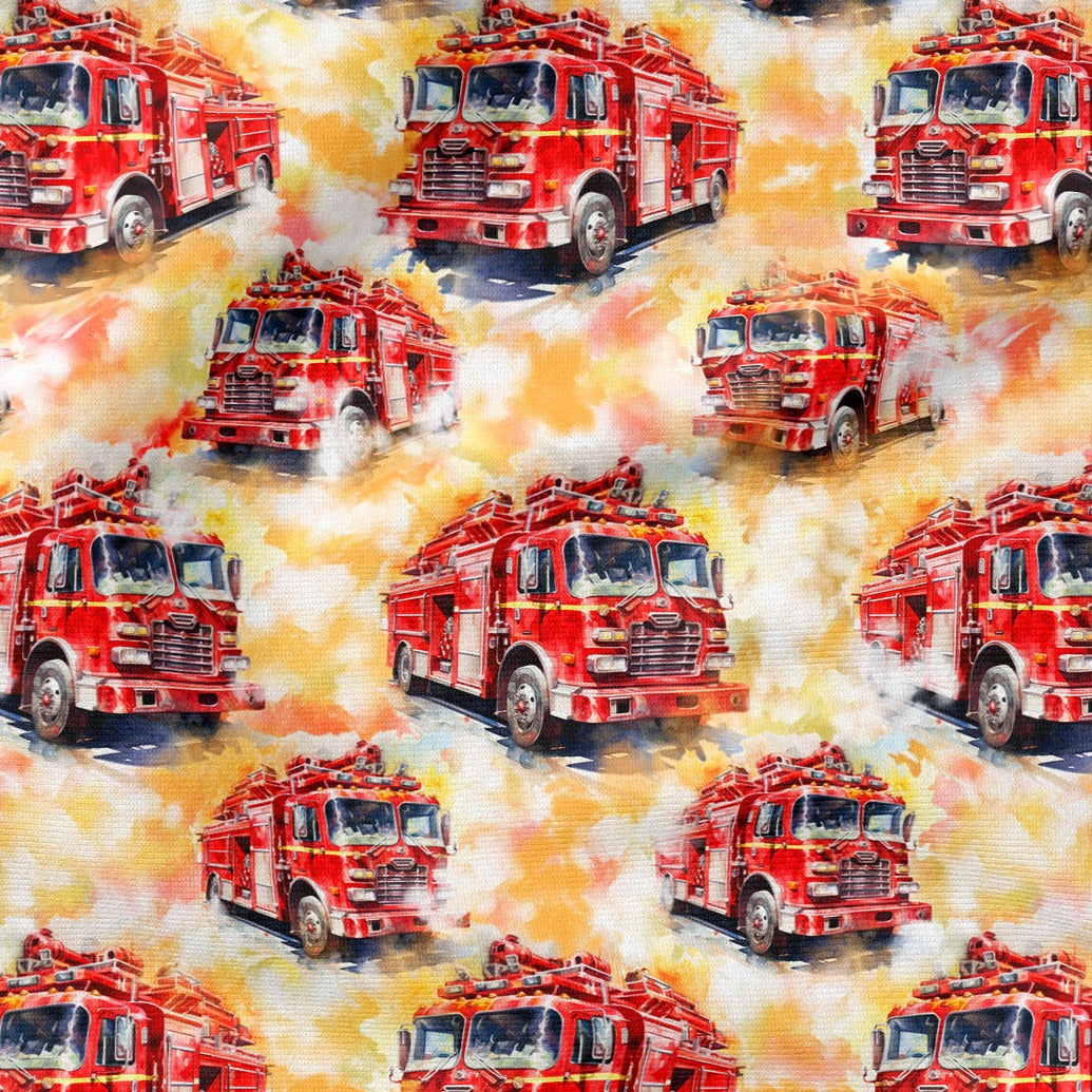 Great Description About Fire Engine Fleece Fabric