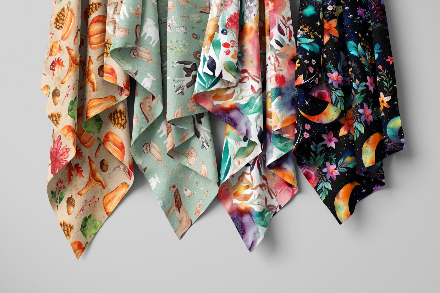 Jersey Fabric | Cotton Jersey Fabrics - Printed | Jelly Fabrics UK ...