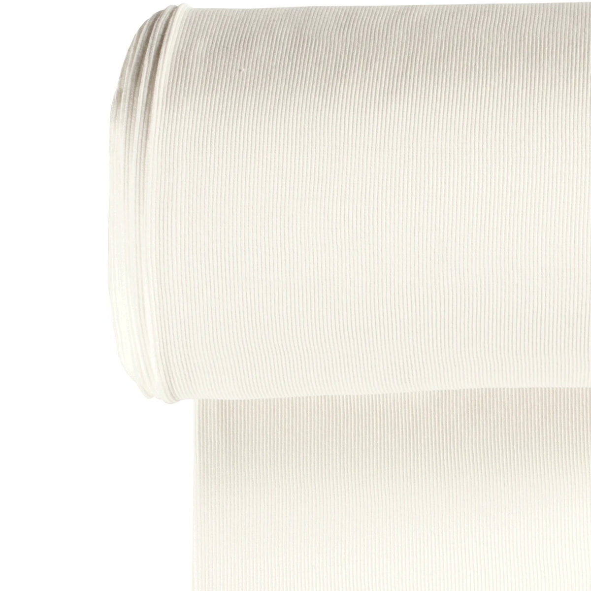 Tubular Rib Fabric (2x2) - Off White Ribbing | Jelly Fabrics – Jelly ...