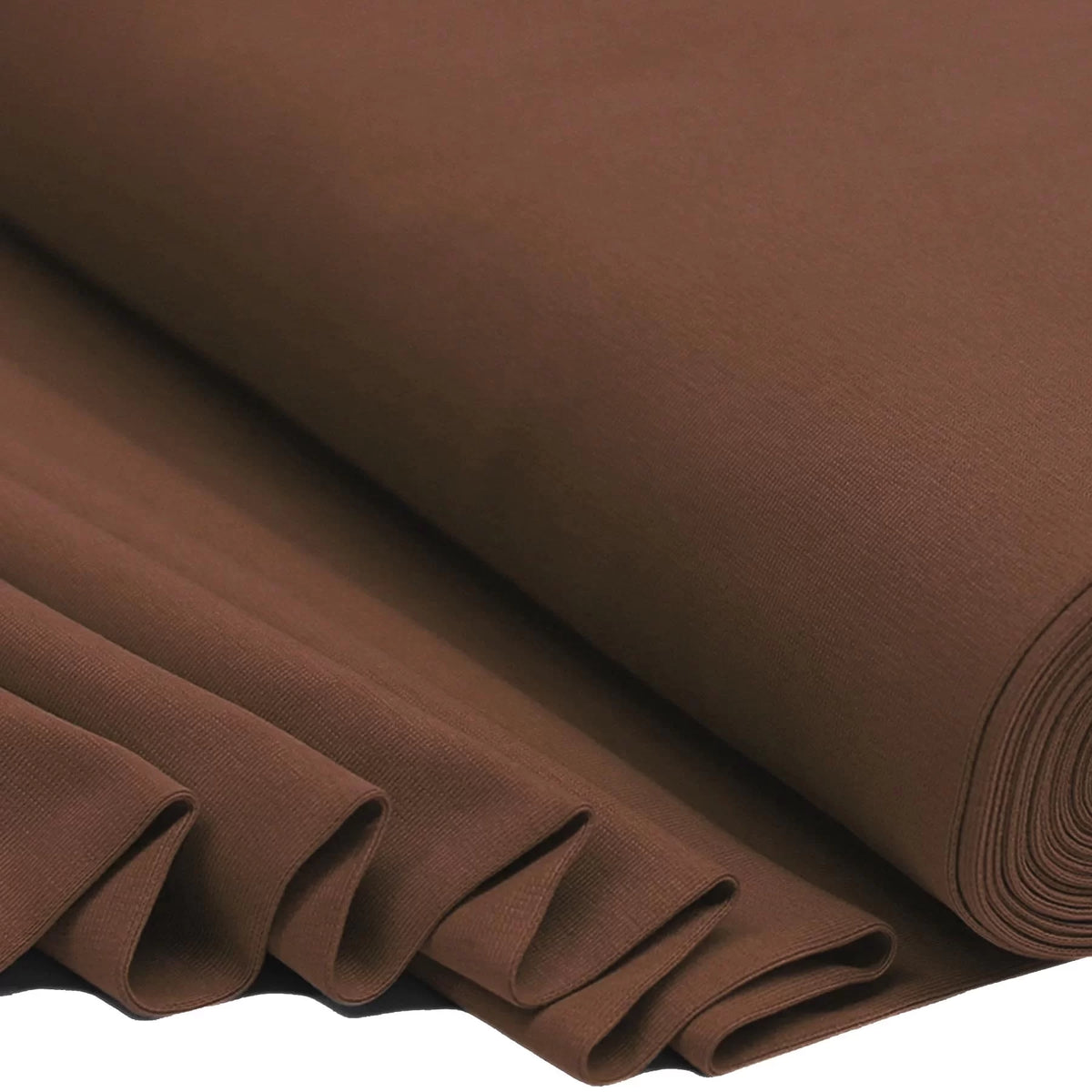 Tubular RIB Knit Fabric - Brown ribbing | Jelly Fabrics – Jelly Fabrics Ltd
