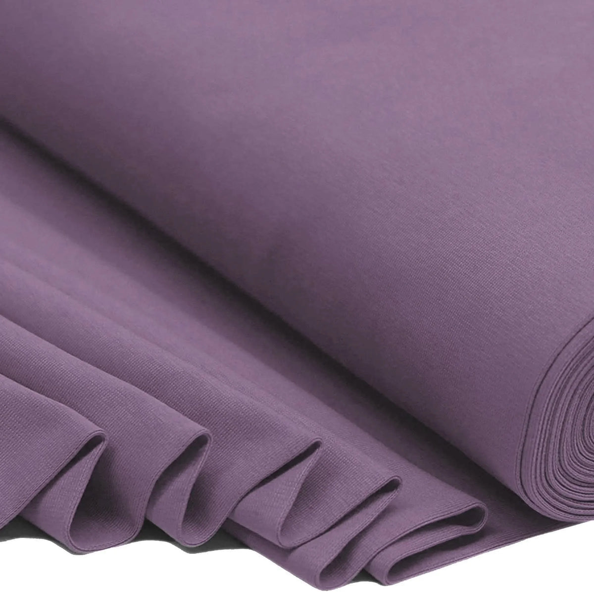 Rib Knit Fabric - Dusty Purple tubular ribbing | Jelly Fabrics – Jelly ...