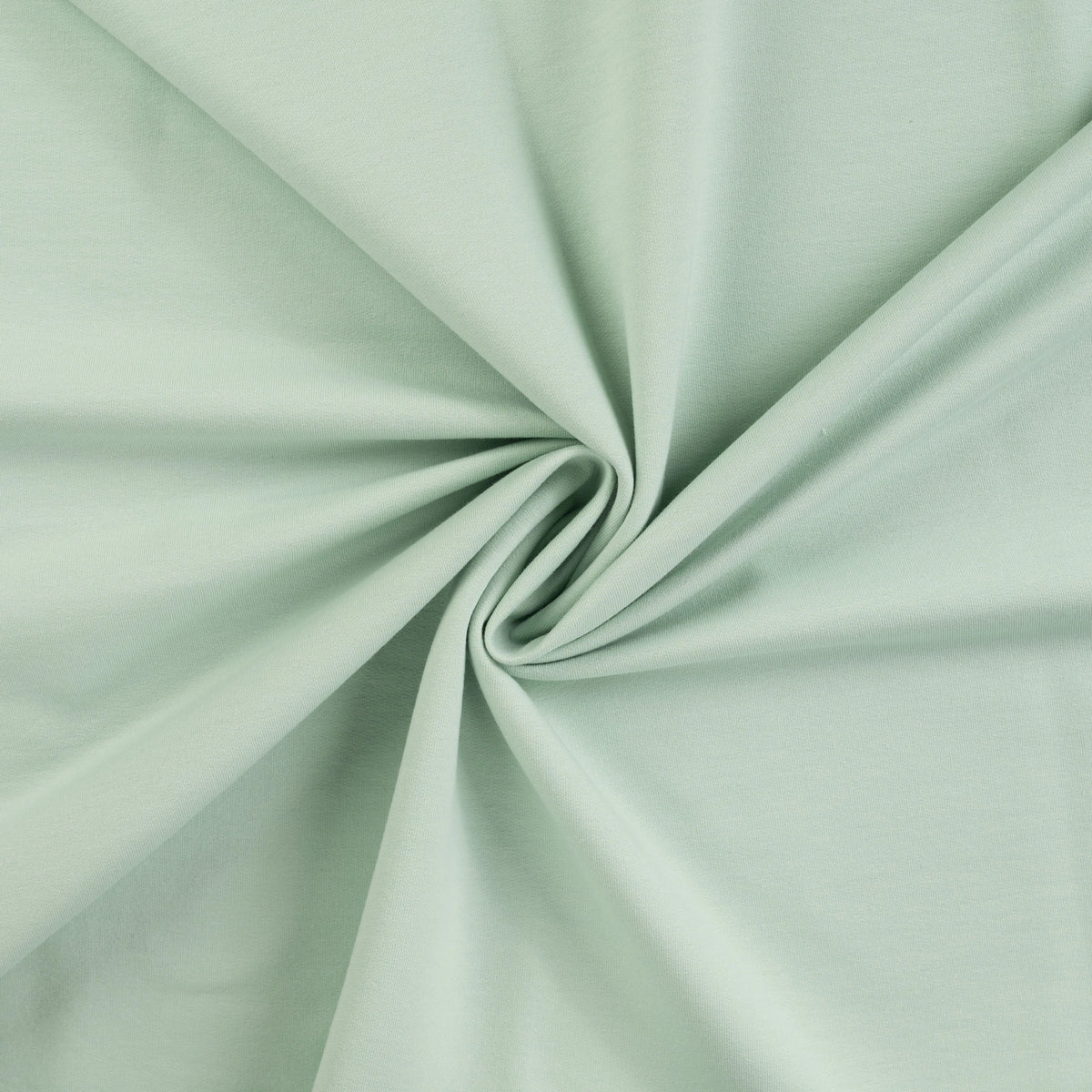 French Terry Loop Back Fabric - Solid Pastel Mint | Jelly Fabrics ...