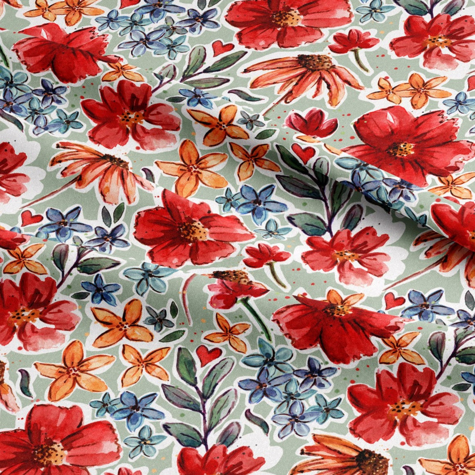 Jersey Fabric | Cotton Jersey Fabrics - Printed | Jelly Fabrics UK ...
