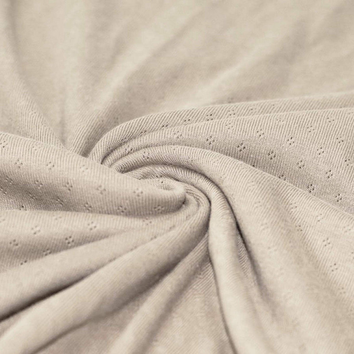 Pointelle Jersey Fabric - Light Beige | Jelly Fabrics – Jelly Fabrics Ltd