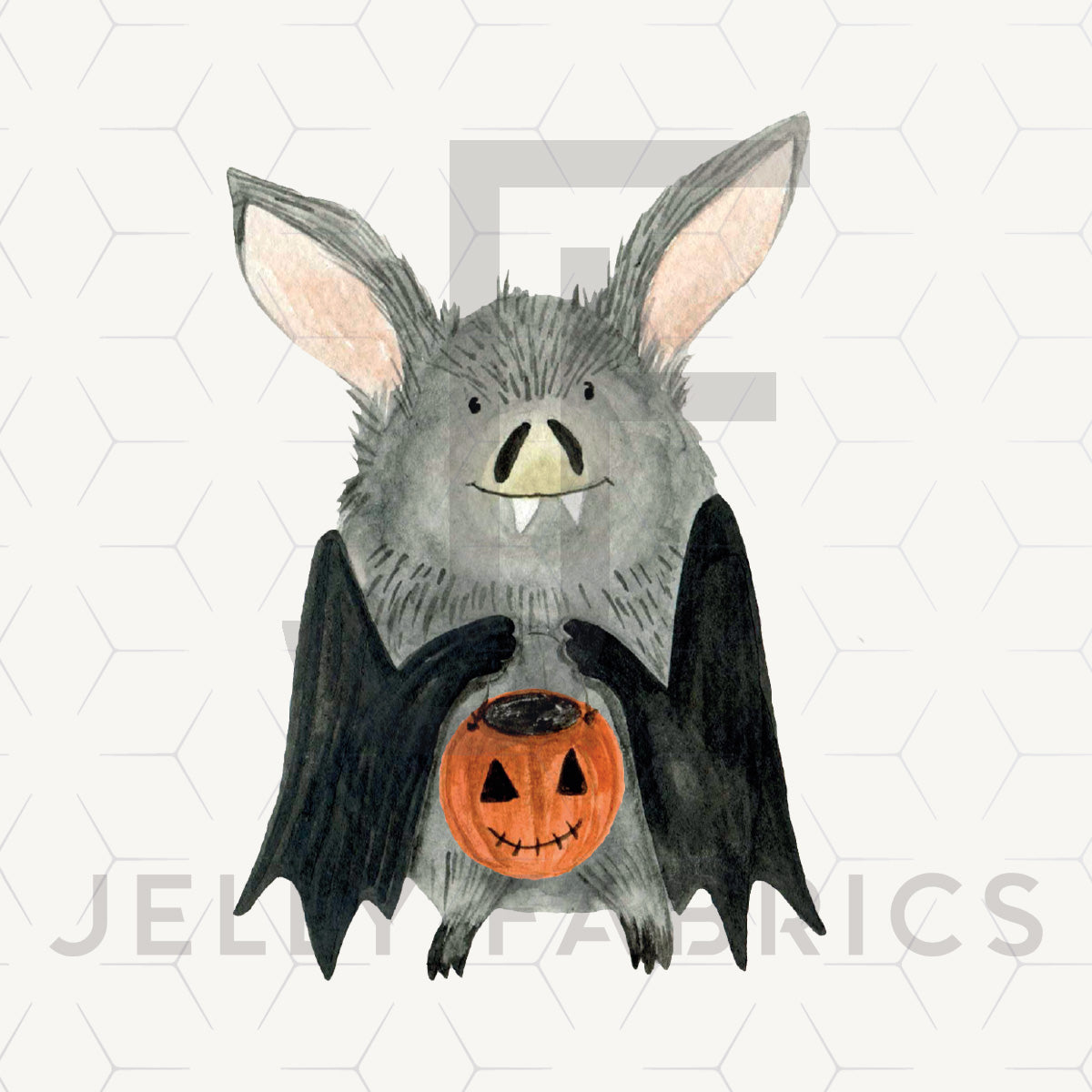 Heat Transfer - Little Spooks Bat | Jelly Fabrics – Jelly Fabrics Ltd