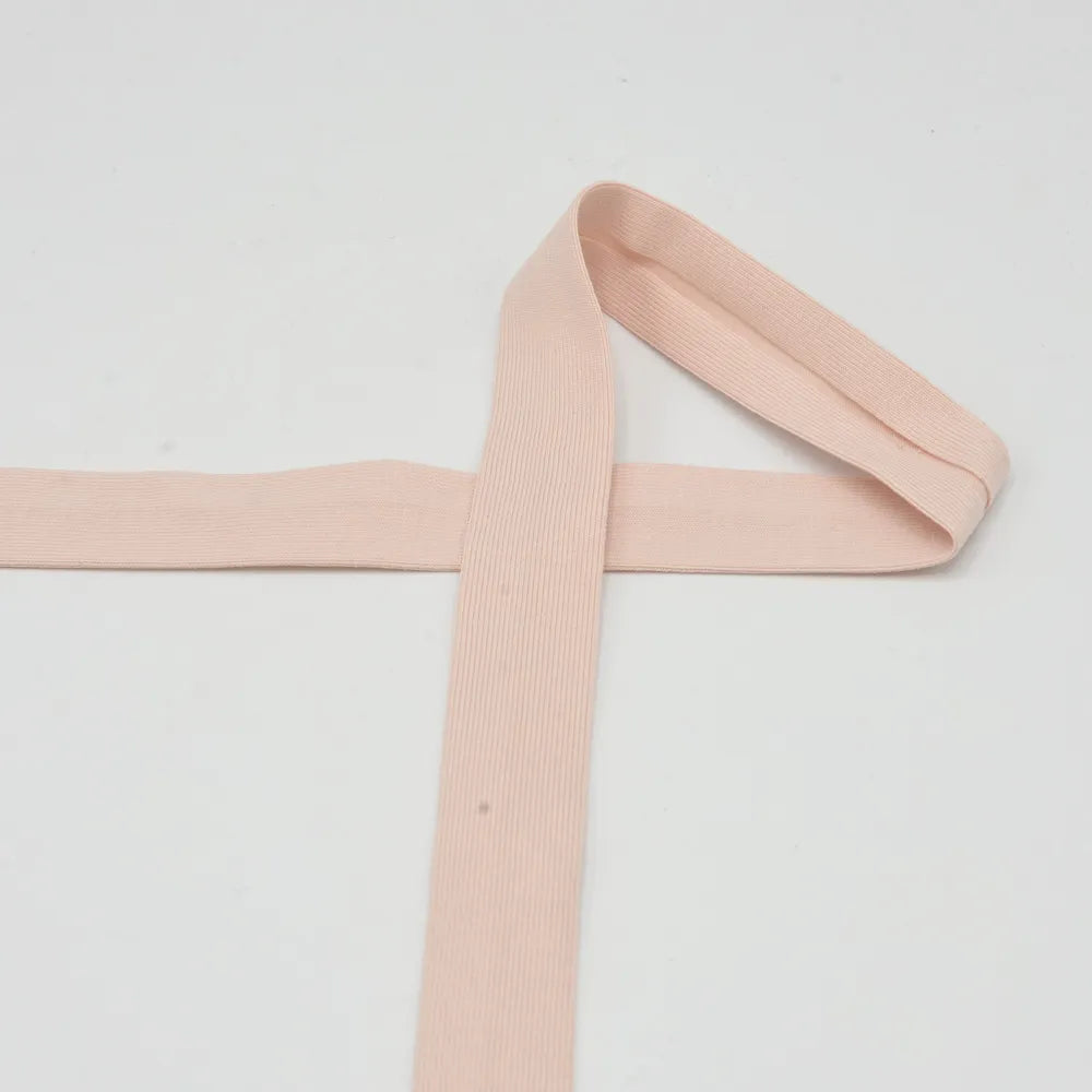 Jersey Stretch Bias Binding - Powder | Jelly Fabrics – Jelly Fabrics Ltd