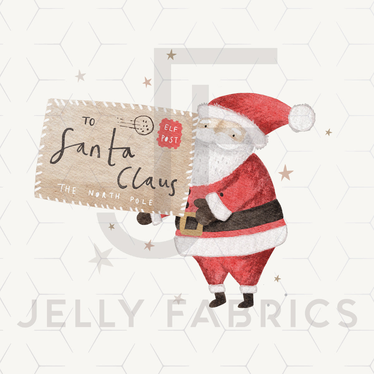 Heat Transfer - Dear Santa | Jelly Fabrics – Jelly Fabrics Ltd