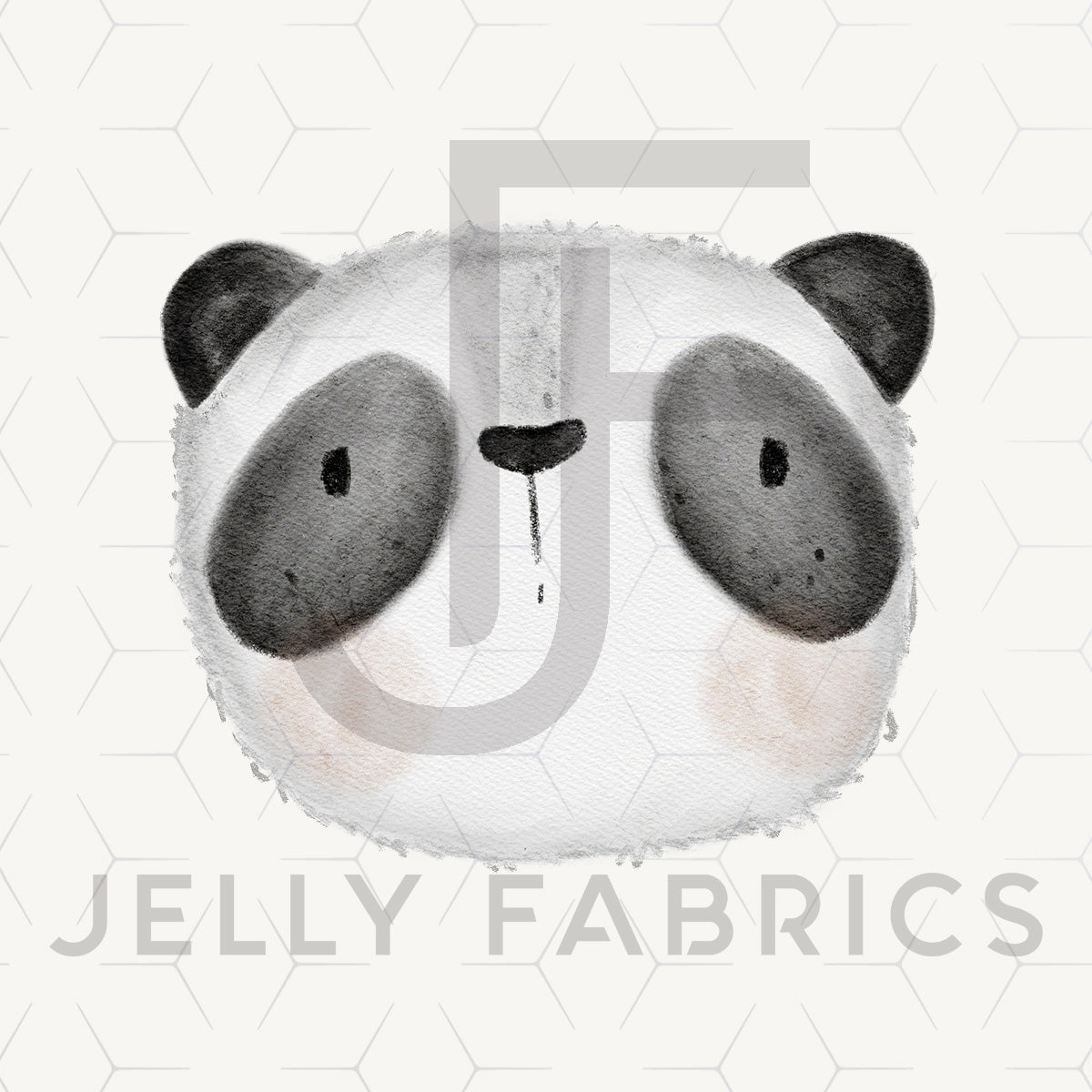 Heat Transfer - Panda | Jelly Fabrics – Jelly Fabrics Ltd