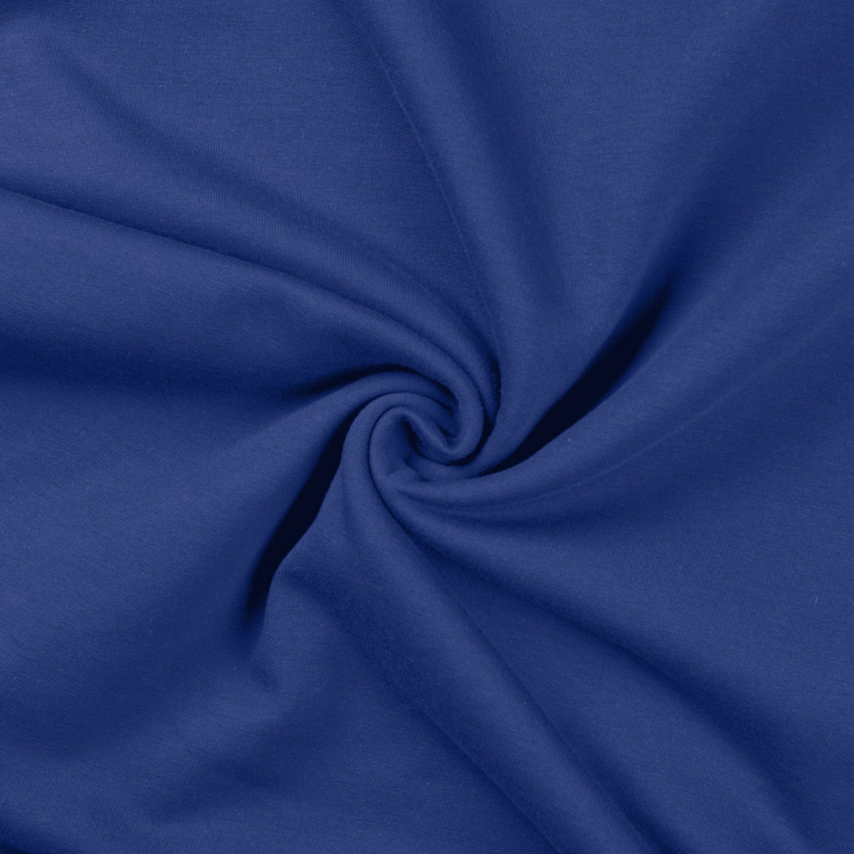French Terry Brushed Back Fabric - Solid Royal Blue | Jelly Fabrics ...