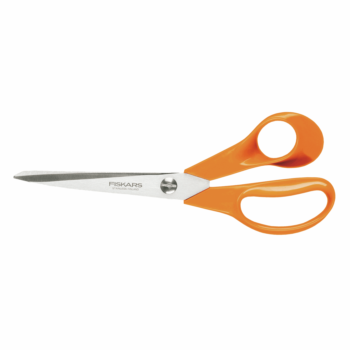General Purpose Scissors from Fiskars, 21 cm - Orange – Jelly Fabrics Ltd