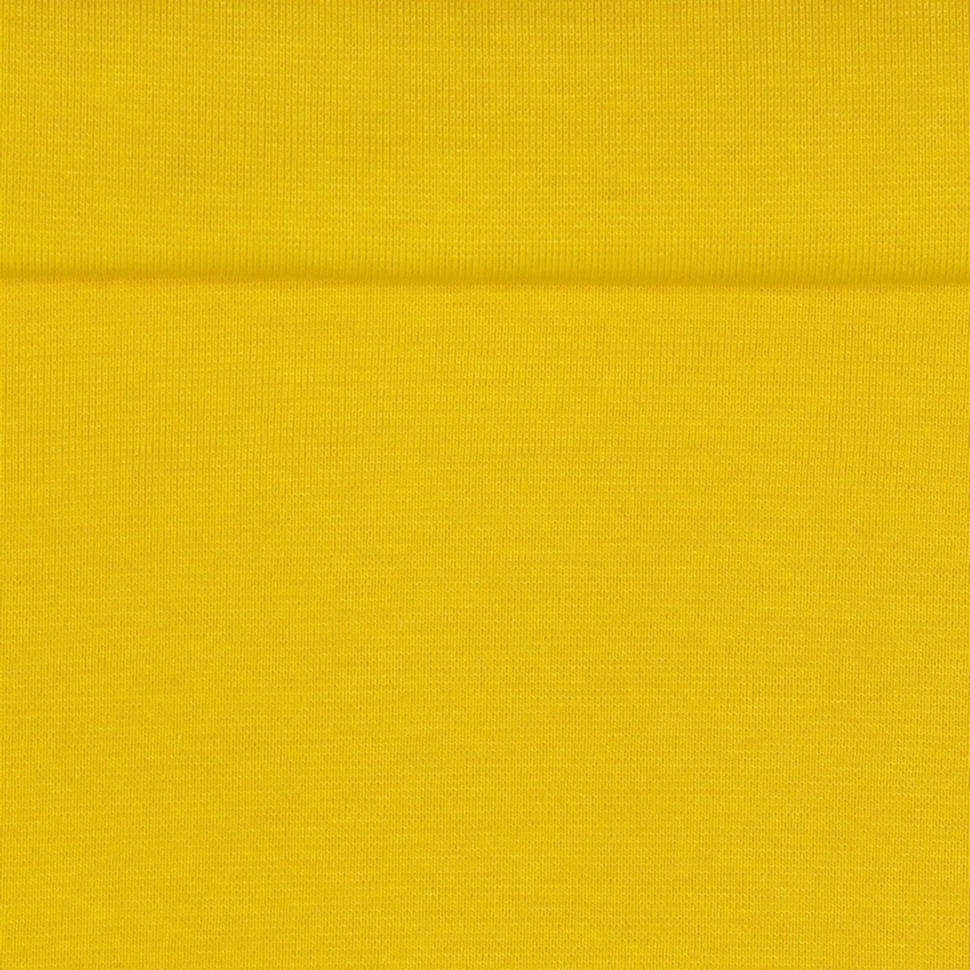 Organic Ribbing Fabric Yellow tubular rib Jelly Fabrics Jelly Fabrics Ltd